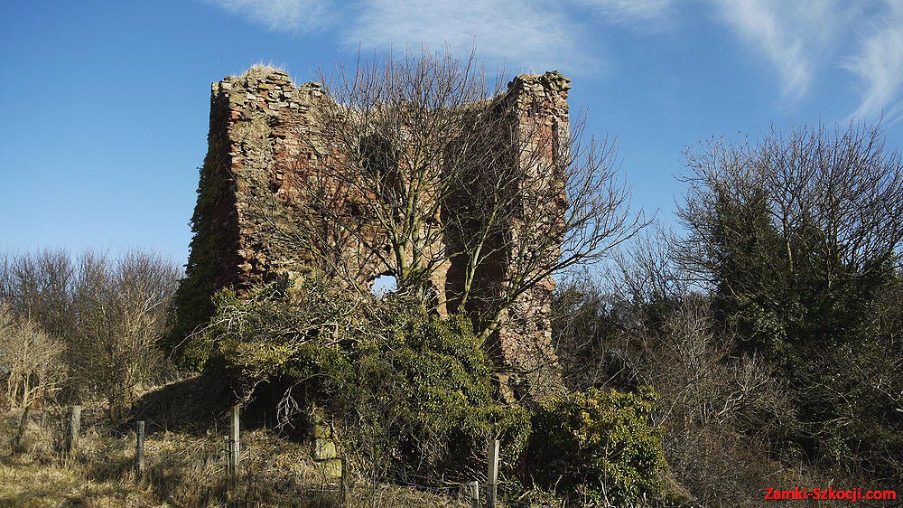 Cockburnspath Castle - Zamki Szkocji