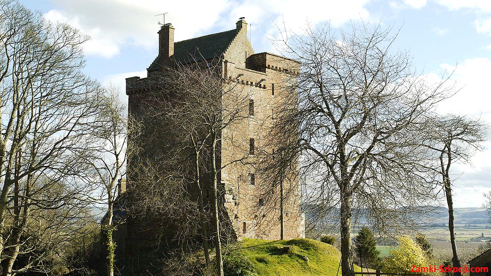 Kinnaird Castle - Zamki Szkocji